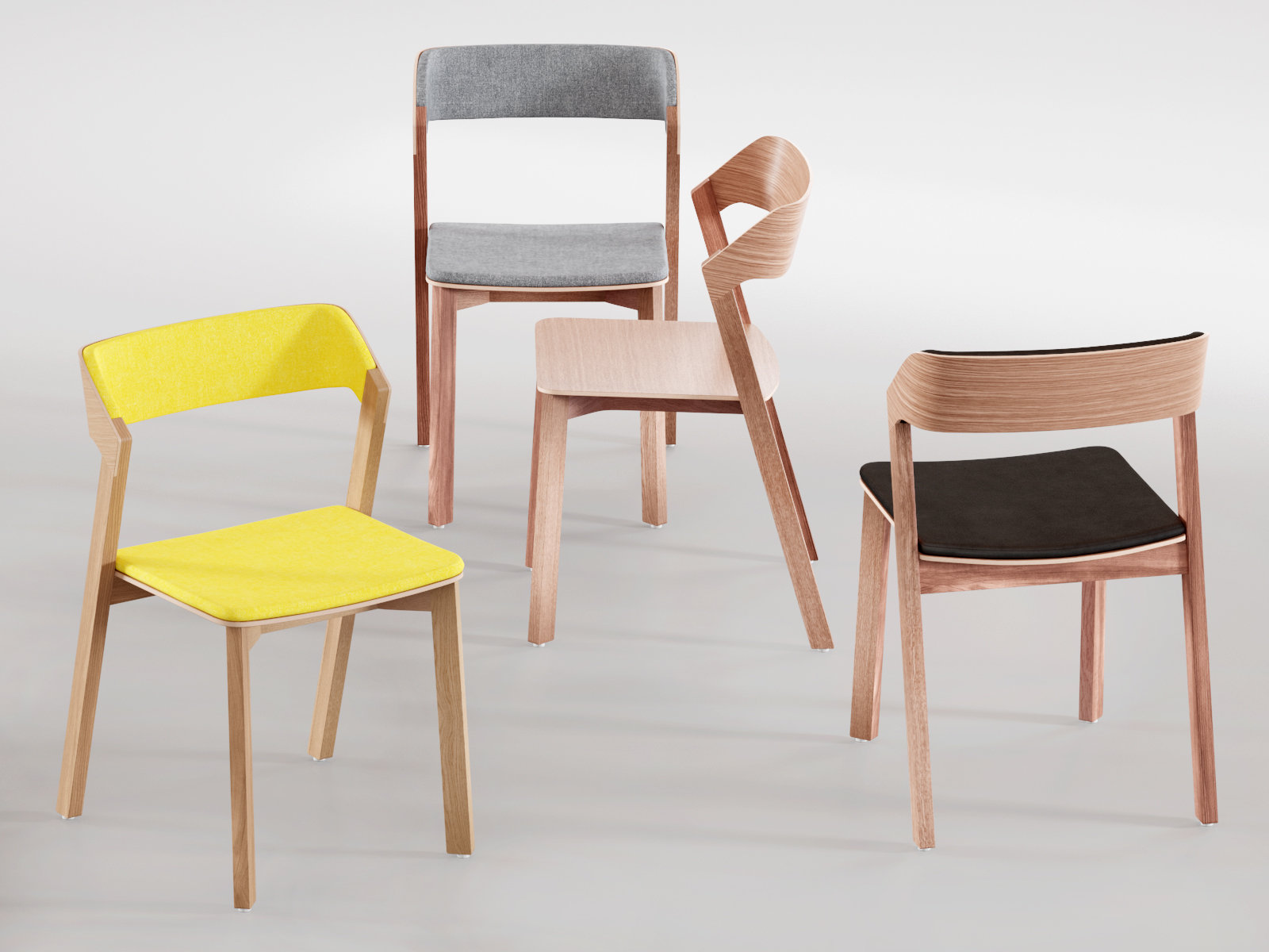 Merano Chair 3d model | Ton