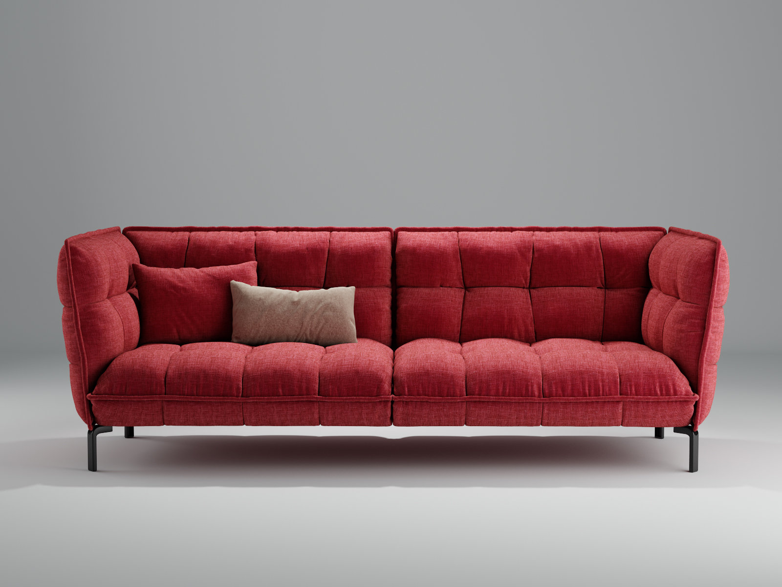 Husk Sofa HS261 3d model | B&B Italia