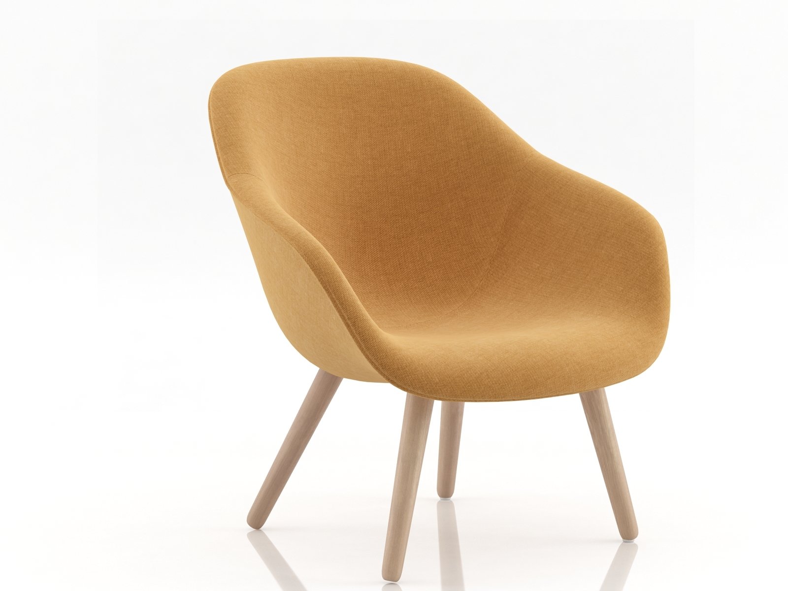 About a Lounge Chair AAL82 Modèle 3d | Hay
