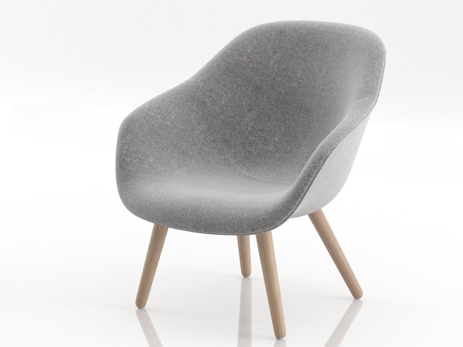 About a Lounge Chair AAL82 3d model | Hay
