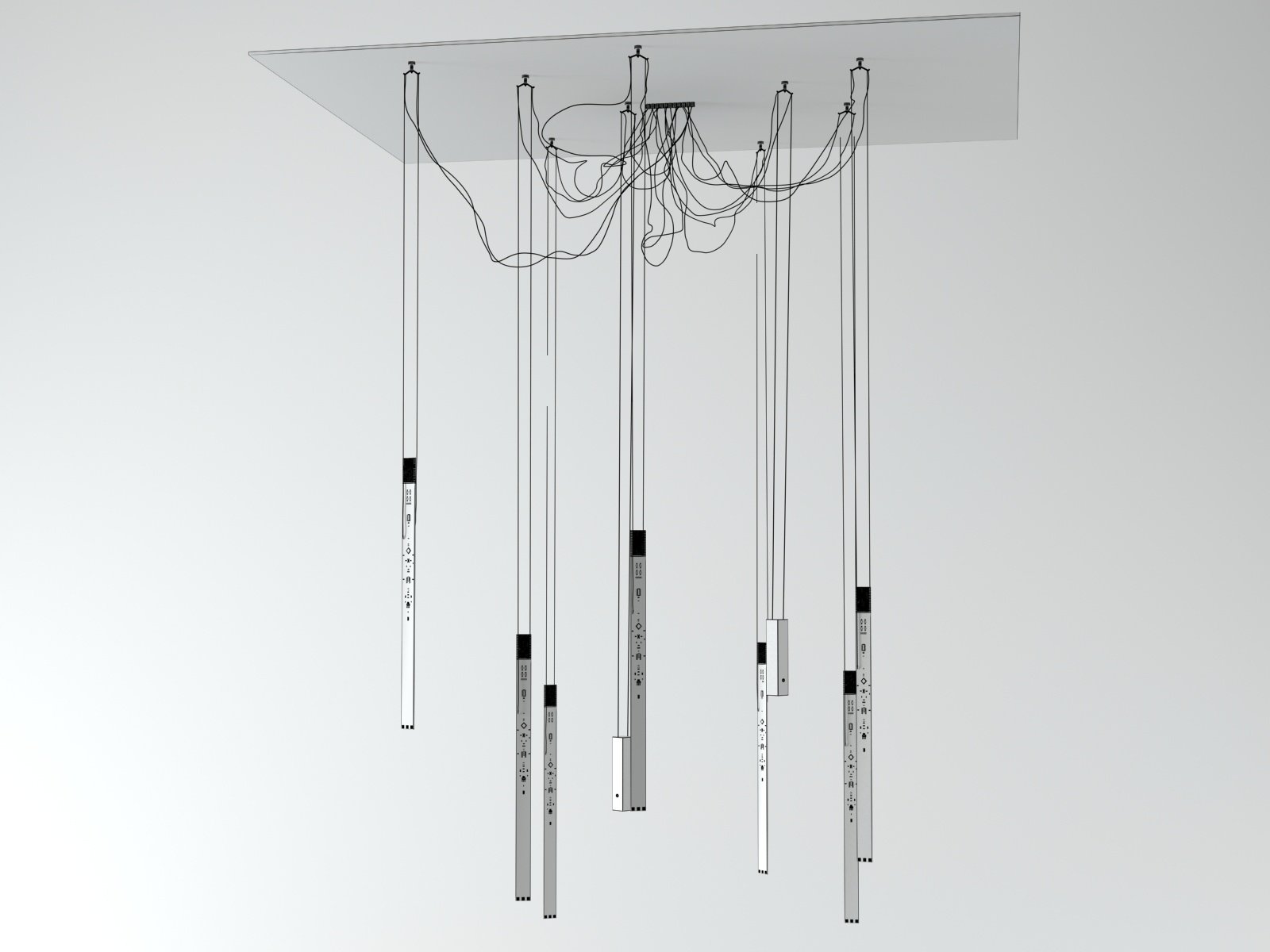 Flying Flames 3d model | Ingo Maurer