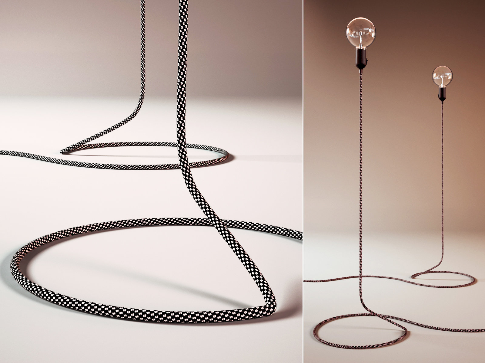 Cord Lamp 3d model | Design House Stockholm