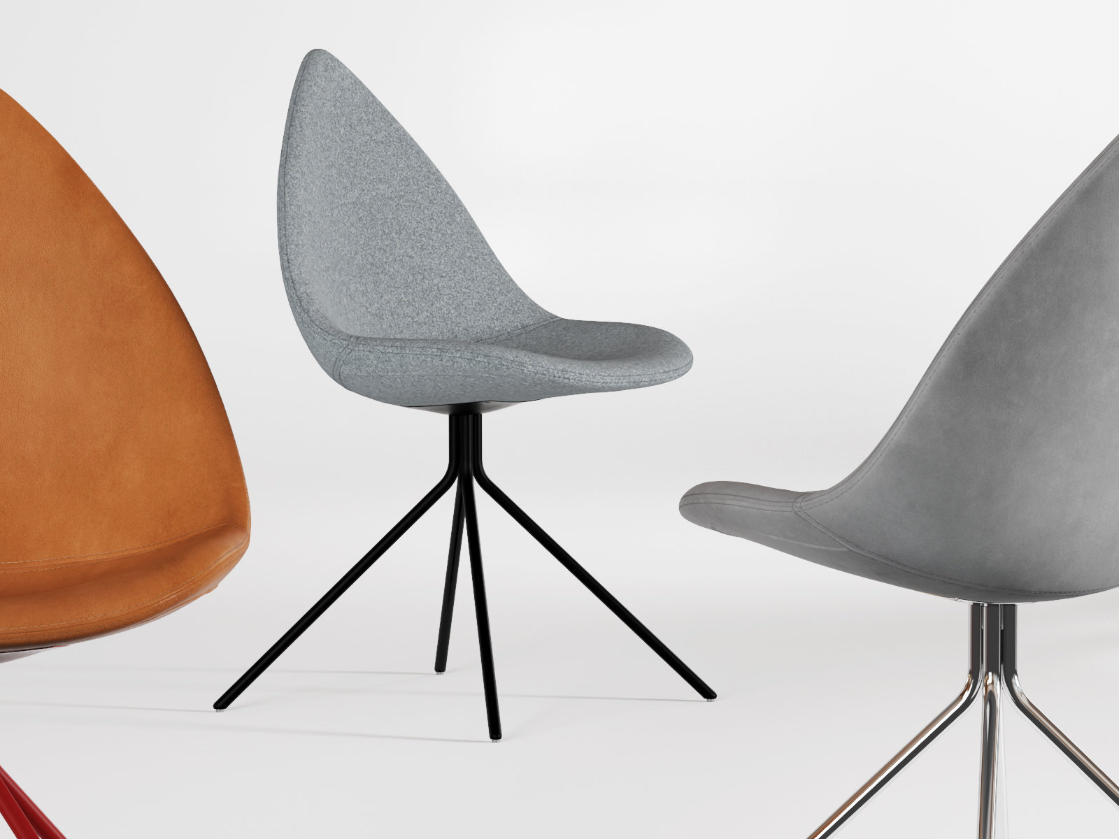 Ottawa Chair 3d model | BoConcept