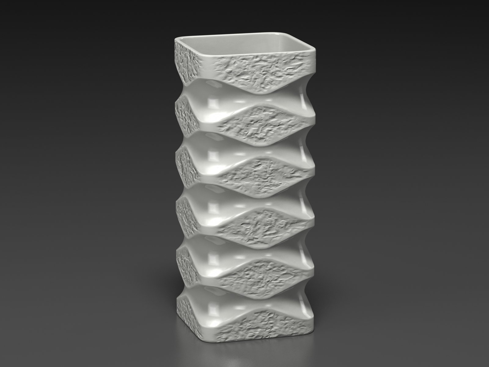 White Ceramic Set 01 3d model | SmallAccents